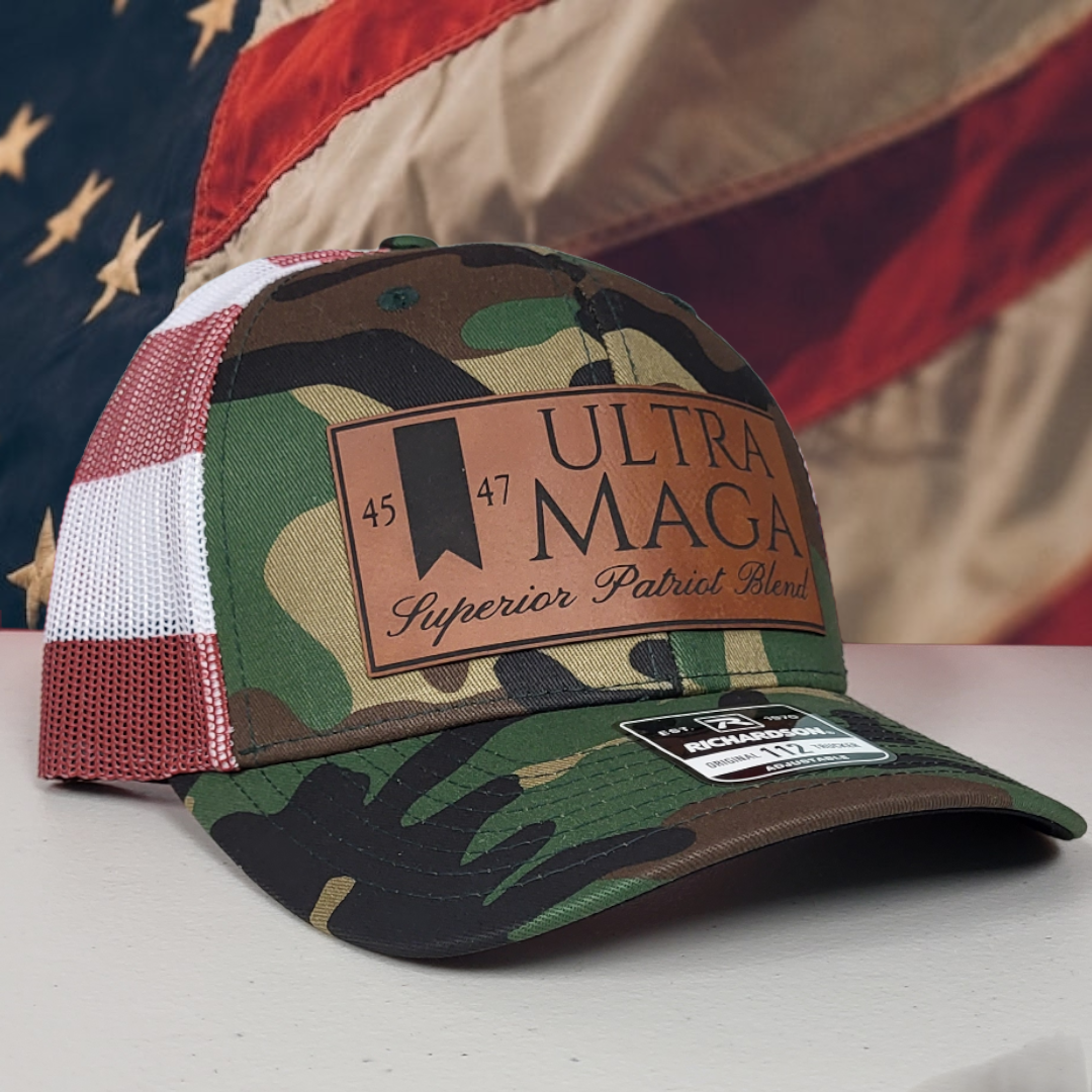 ULTRA MAGA CAMO/FLAG HAT – 13 STAR APPAREL